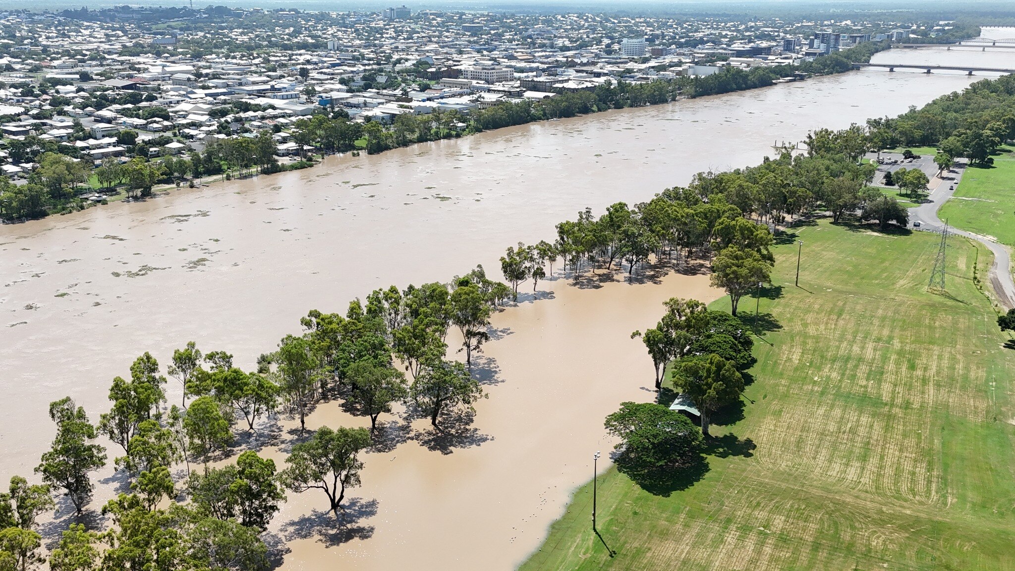 Flooding impacts low-lying areas in Rockhampton, as residents prepare ...