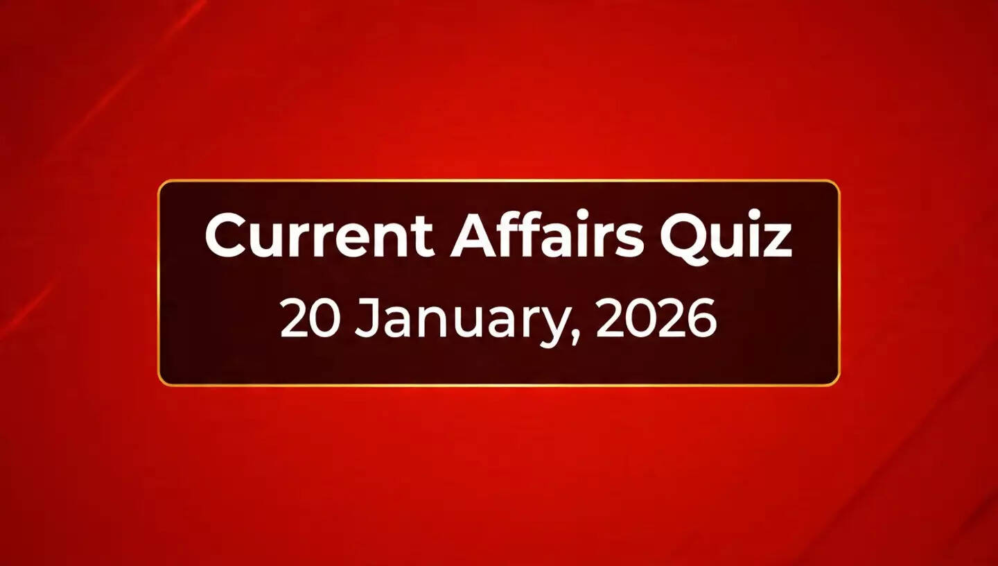 GK quiz today, 20 January, 2026; latest current affairs questions & answers