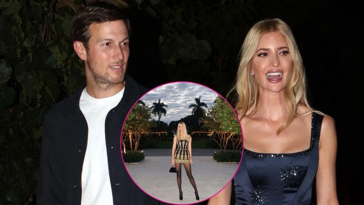 Ivanka Trump flaunts tiny waist and long legs in short dress while ...