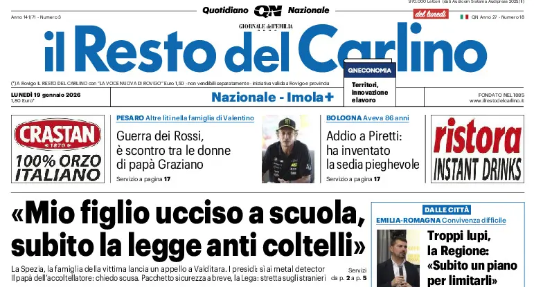 Del Vecchio si muove su Quotidiano Nazionale QN. La famiglia Riffeser ...
