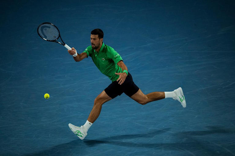 Air Novak: Grand slam legend turns back clock with highlight-filled night