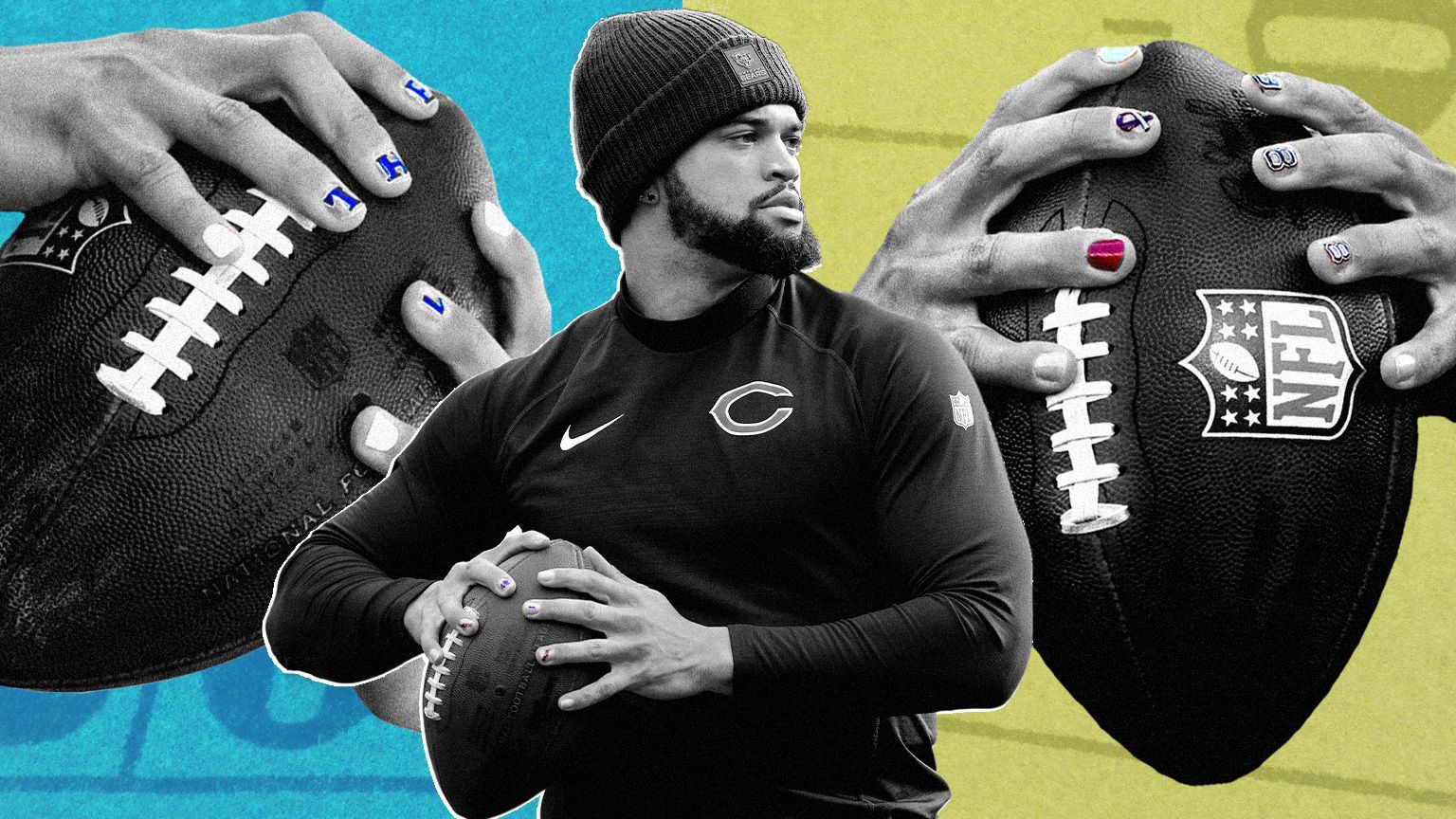 Caleb Williams’ nails are changing the NFL’s status quo — see all his looks