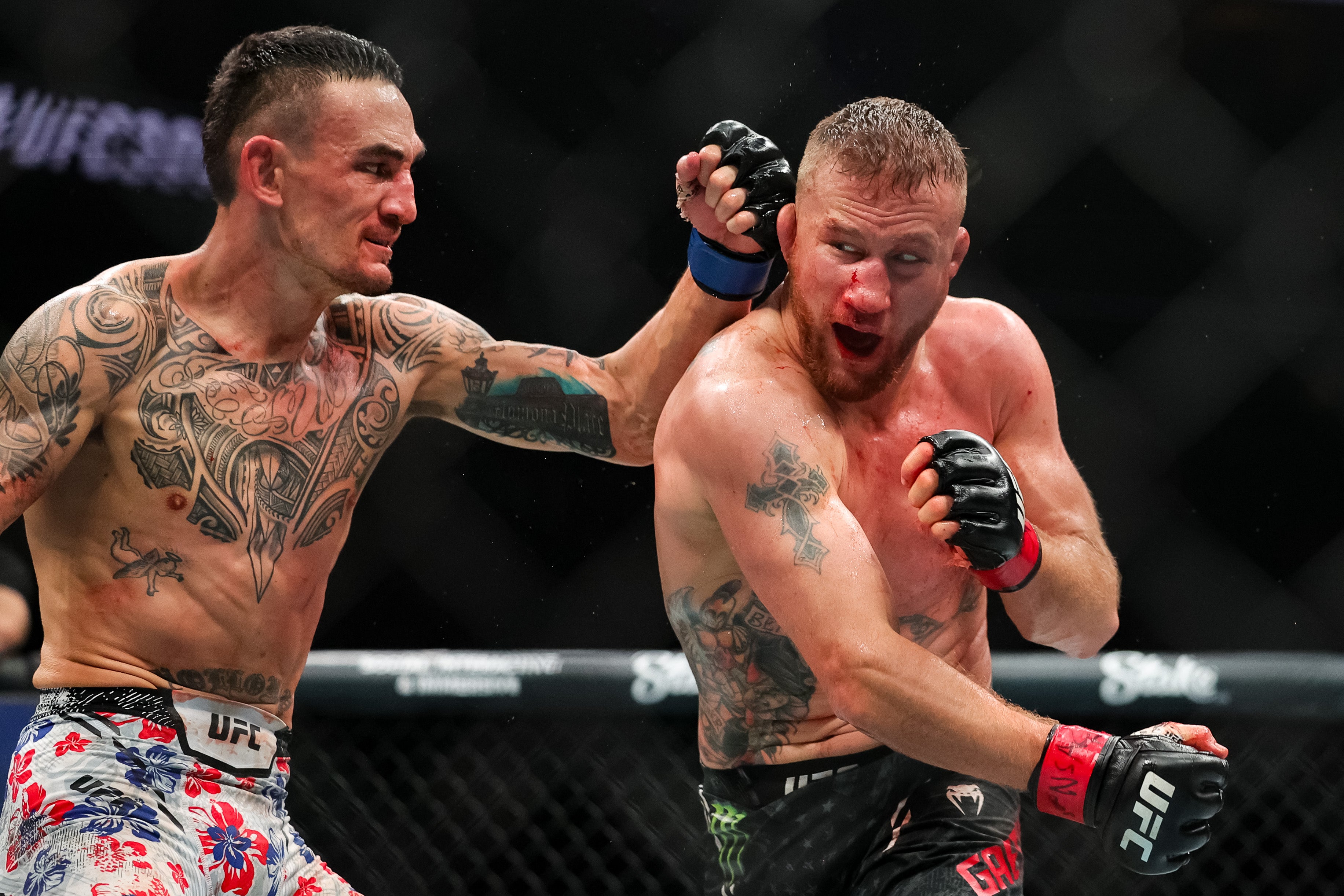 Gaethje reflects on bicycle crash 18 days before UFC title fight