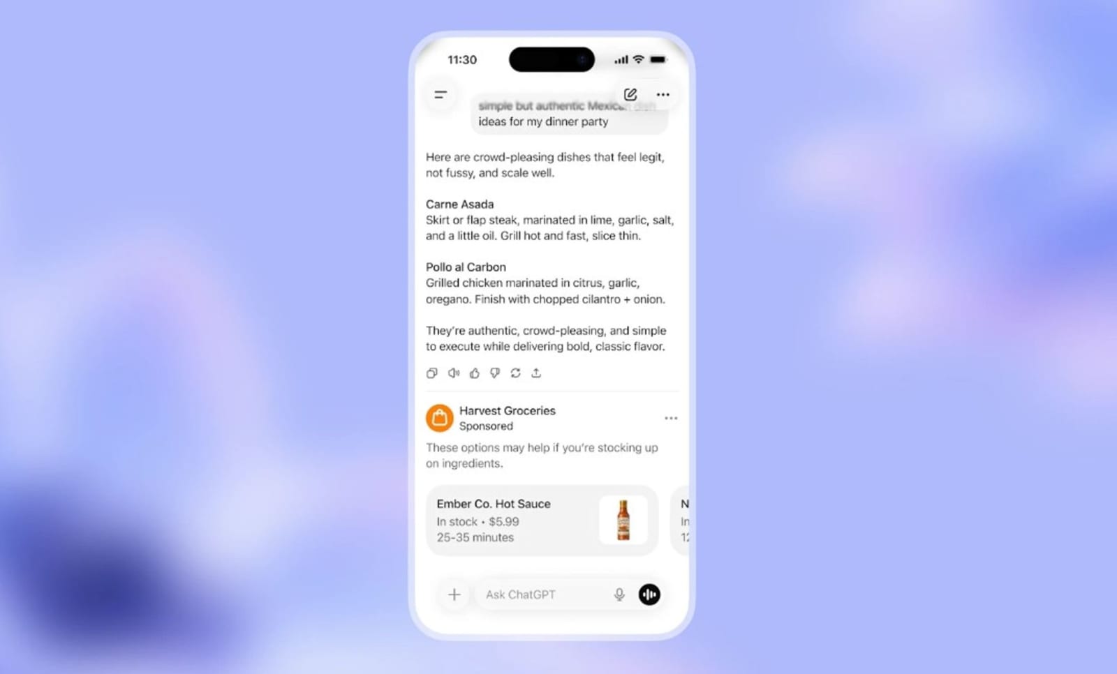 The ChatGPT app is getting ads, but Google's Gemini app isn't for now