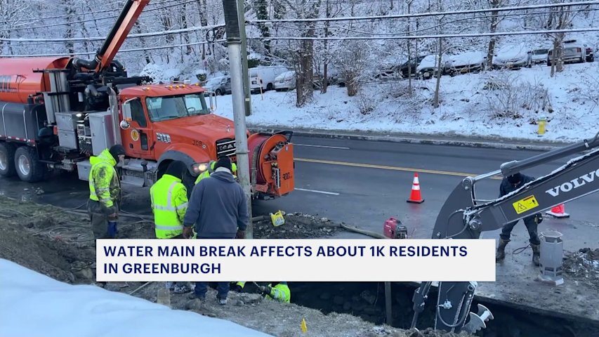 Water main break floods Central Park Avenue in Scarsdale; boil water ...