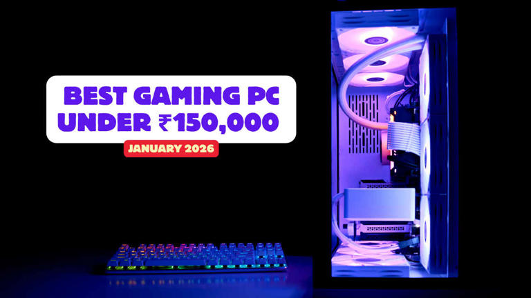Best gaming PC under Rs. 1,50,000 in January 2026