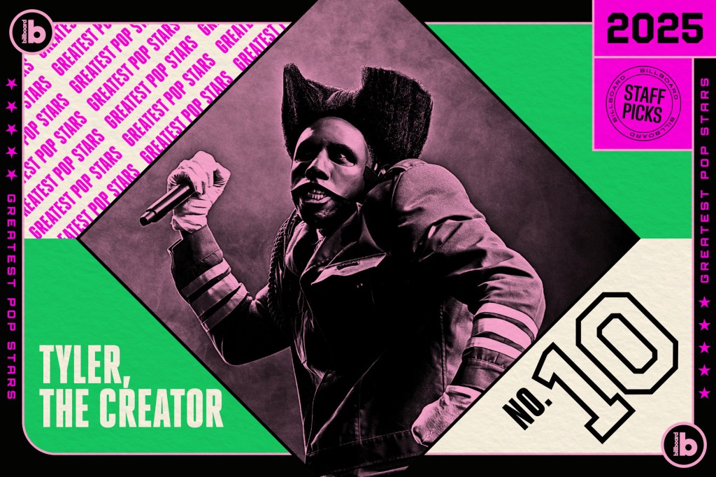 Billboard's greatest pop stars of 2025: No. 10 - Tyler, the Creator