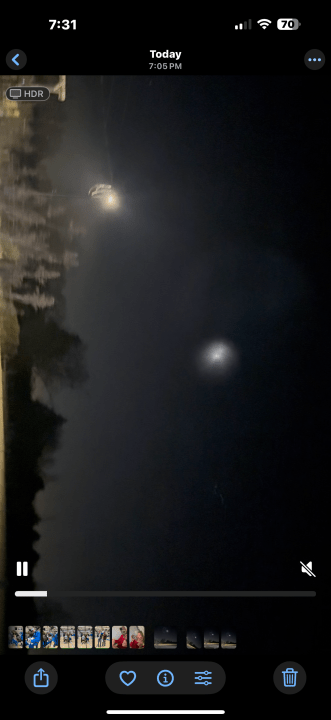 Strange light over Central Texas? It was a SpaceX launch