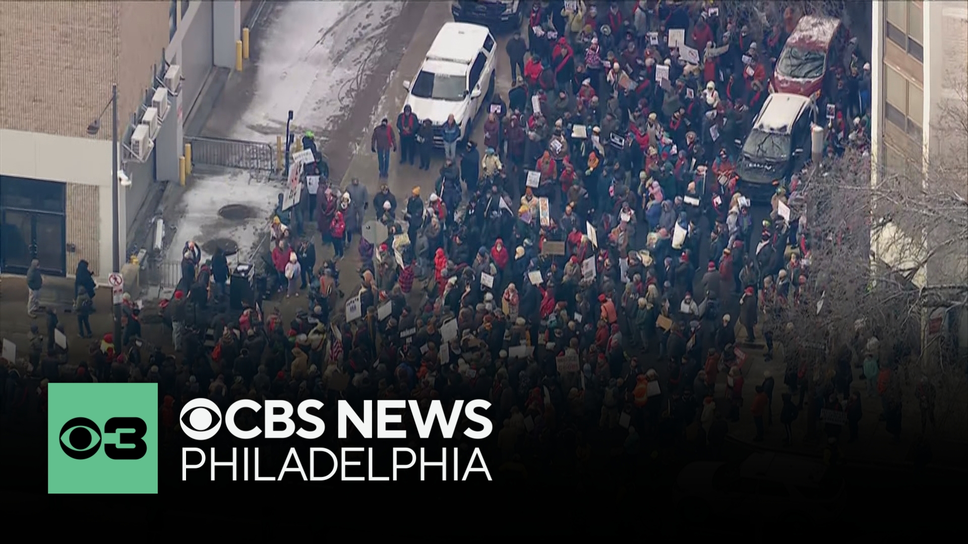 Anti-ICE march takes place in Philadelphia on Martin Luther King Jr. Day