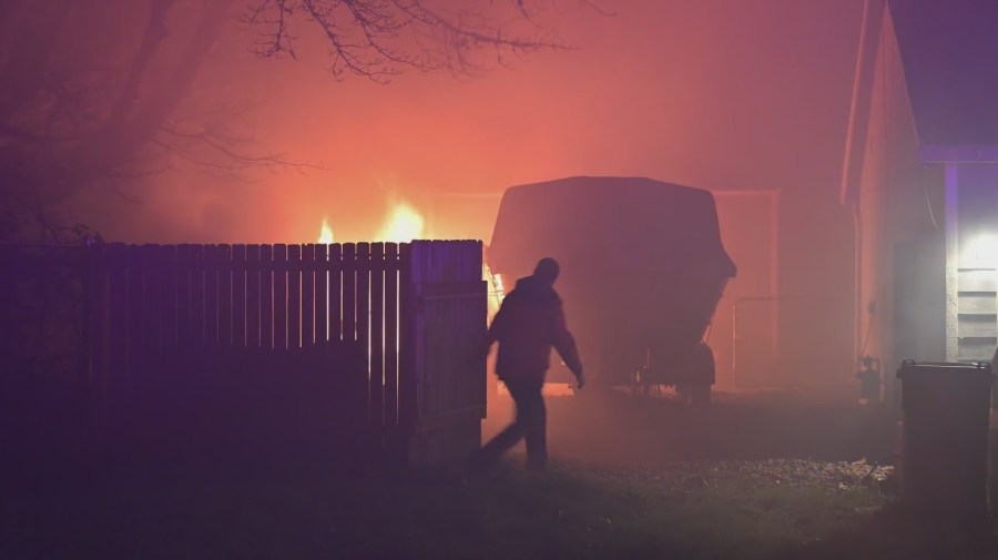 Multiple fires reported Monday in Portland metro area