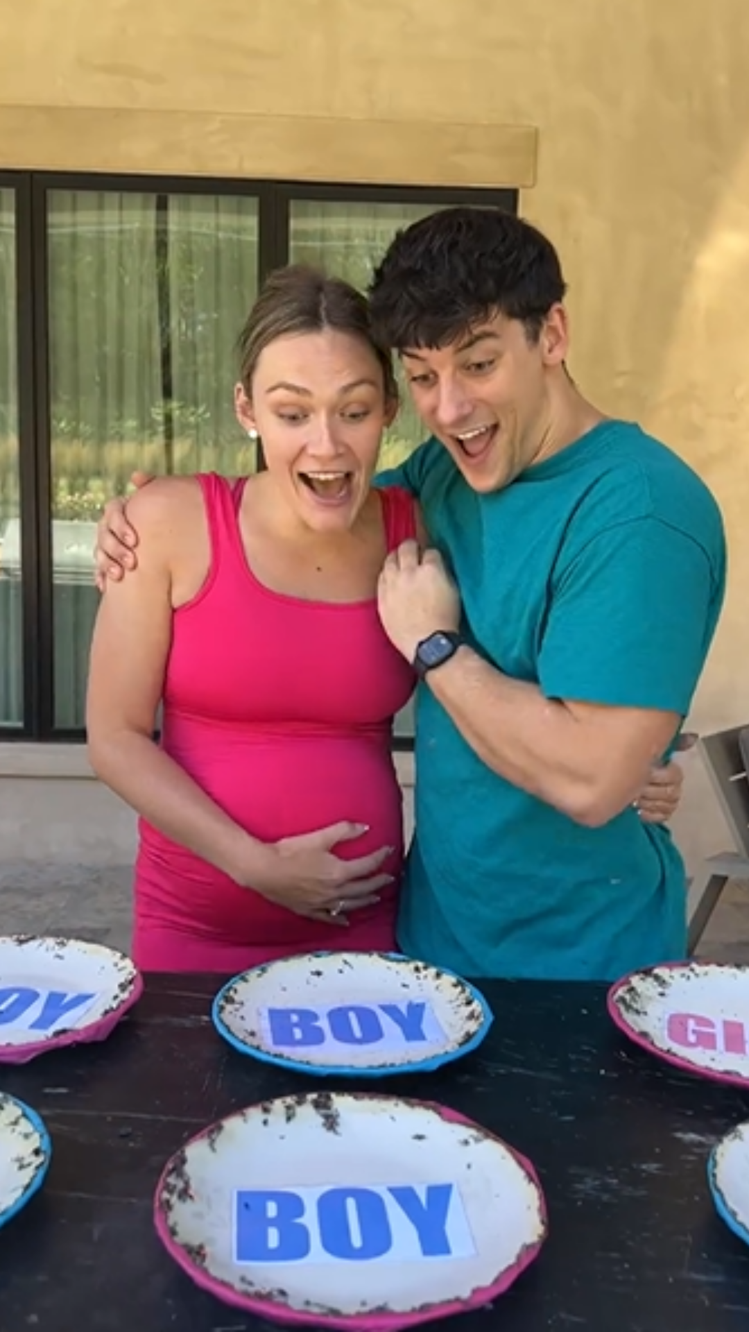 Surprising reveal of a new parent