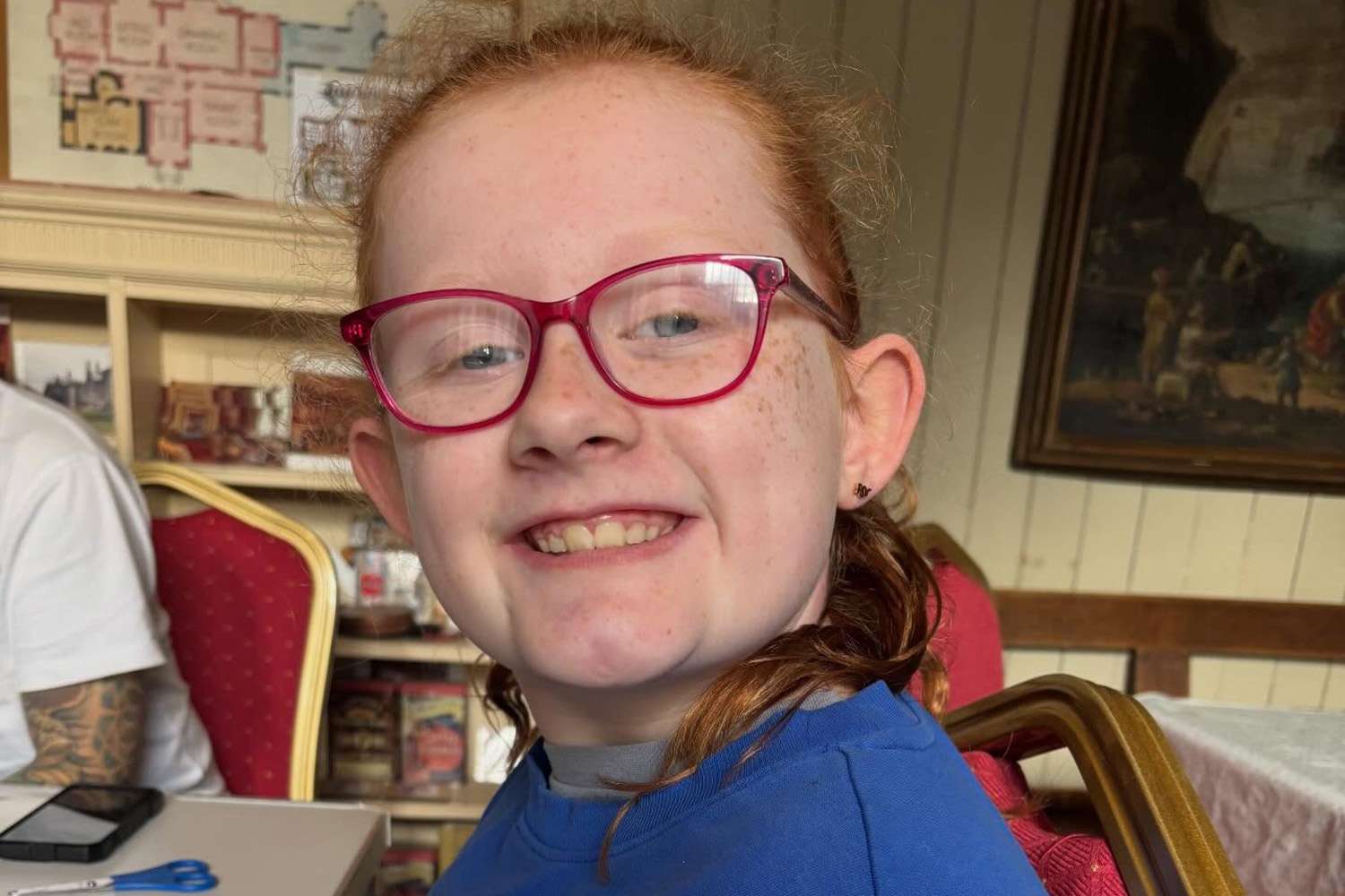 9-year-old girl was suffering with pain in her back and legs. Weeks ...