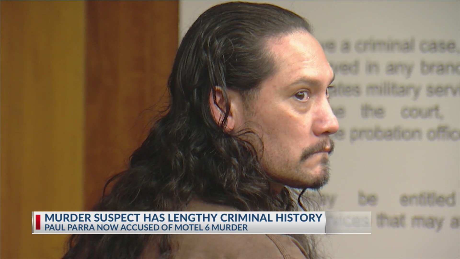 Murder suspect in Motel 6 stabbing had criminal history