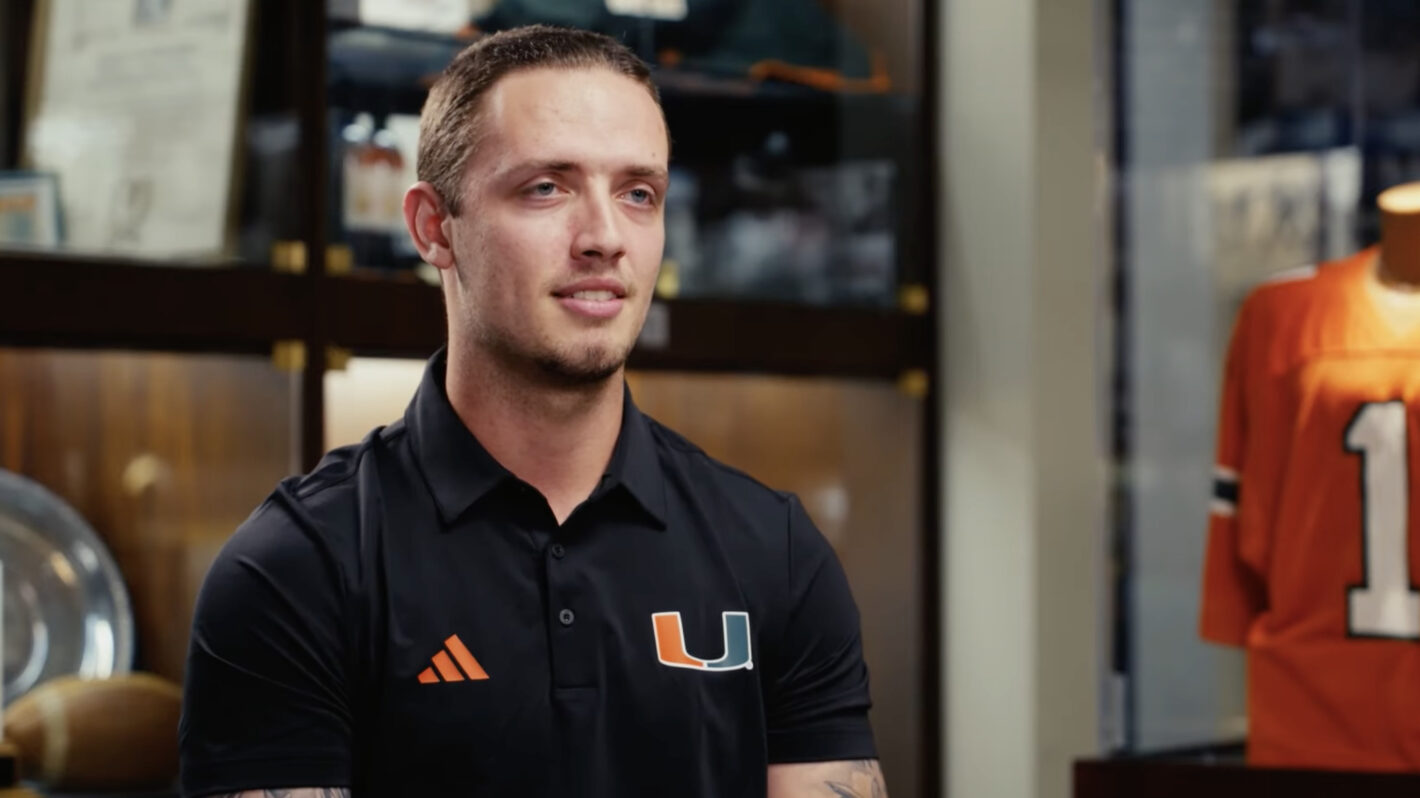 Does University of Miami QB Carson Beck have a girlfriend?