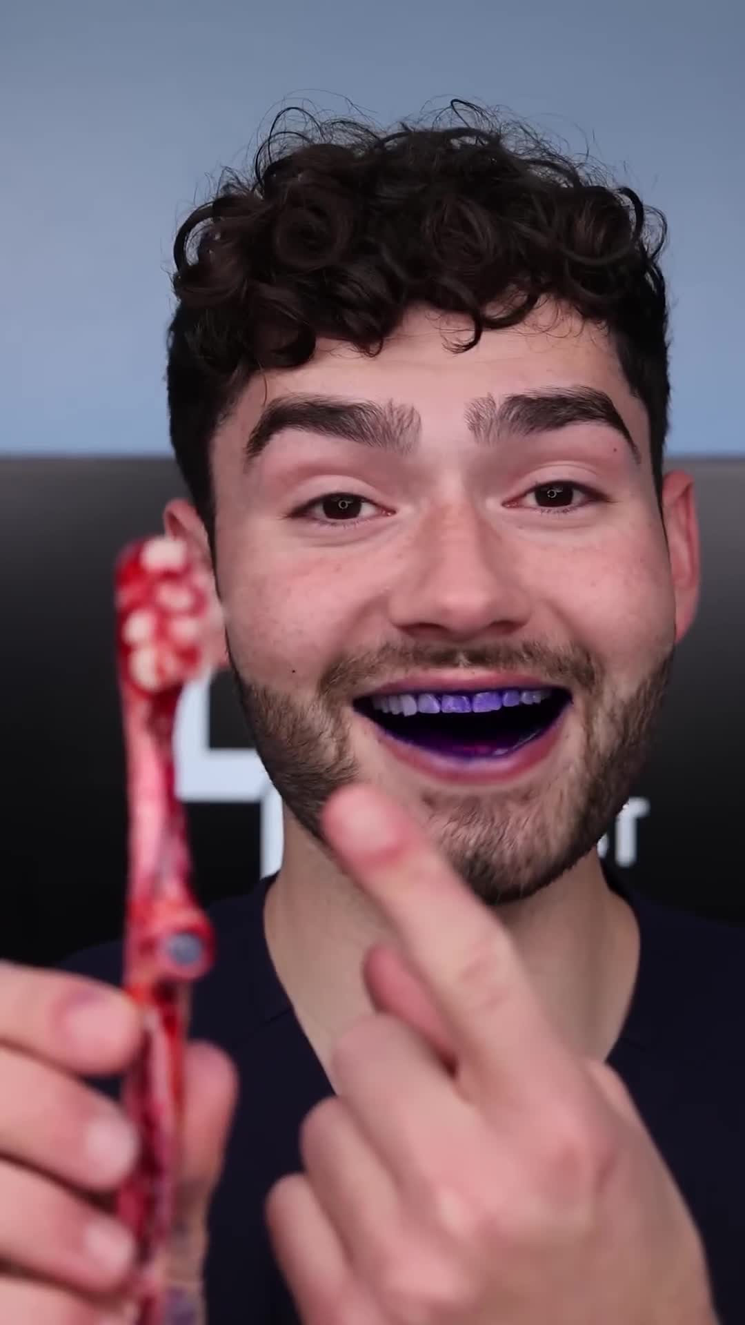 Scary teeth-brush! #Shorts