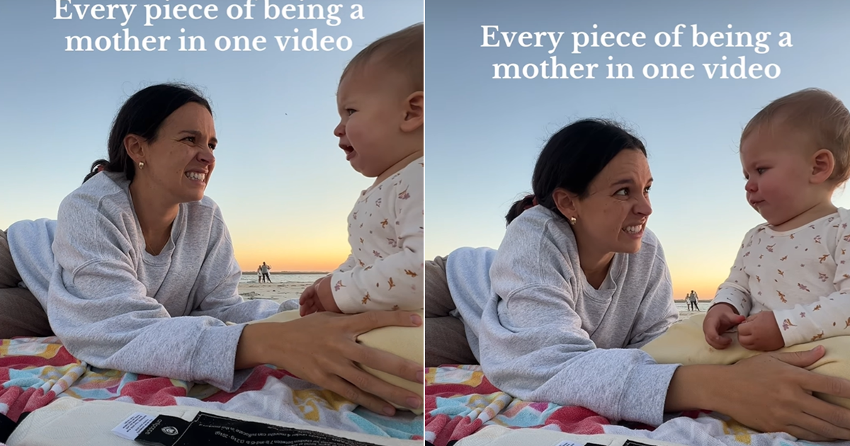 Video: Mom captures 'every second of being a mother' with baby