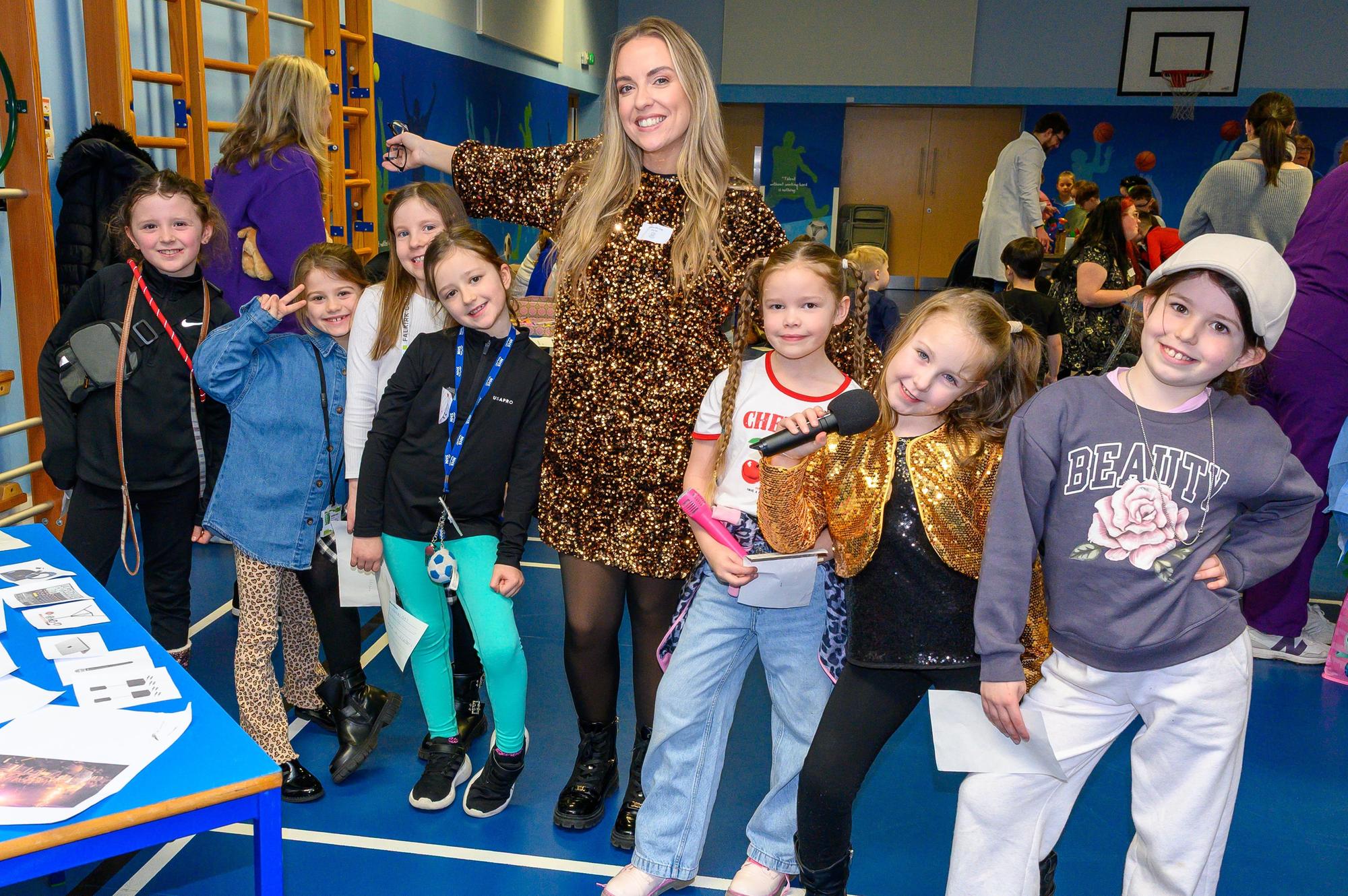 Pupils at Bonnybridge Primary School look to the future in pictures