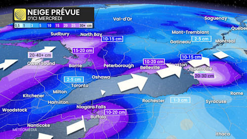 40 cm de neige : dangereuses conditions de blizzard dans cette région