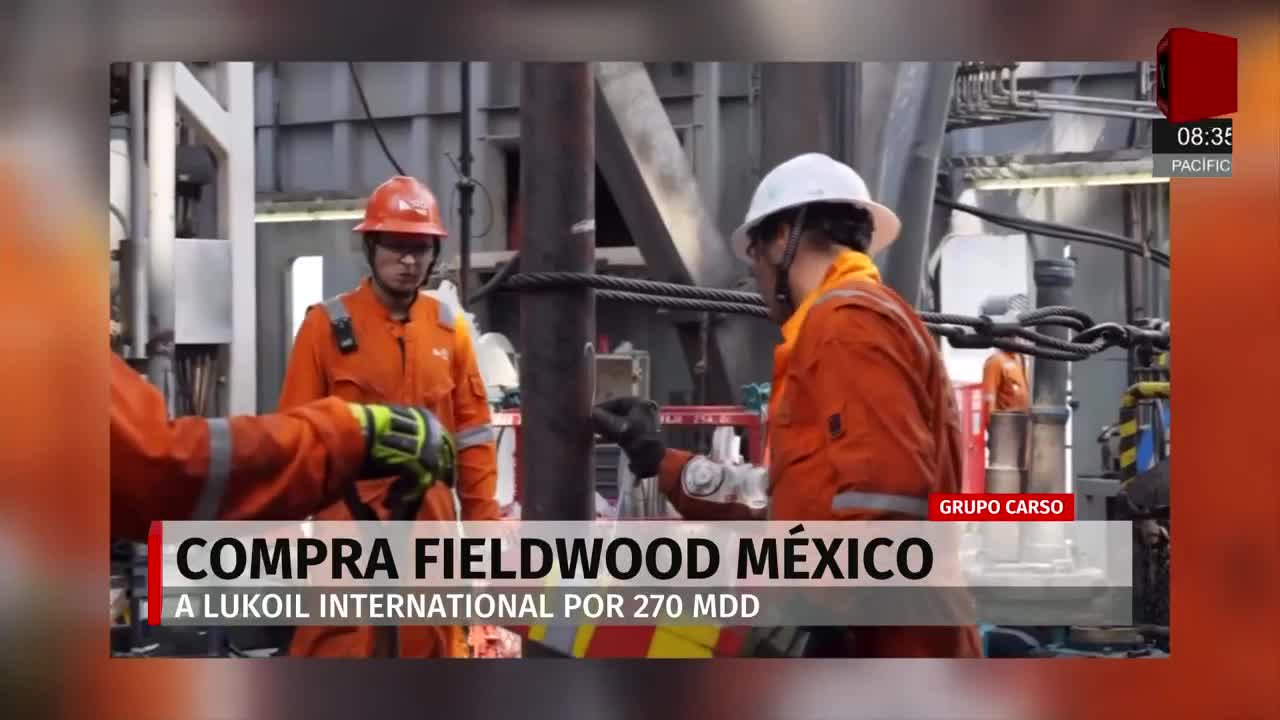 Grupo Carso compra Fieldwood México a Lukoil por 270 mdd