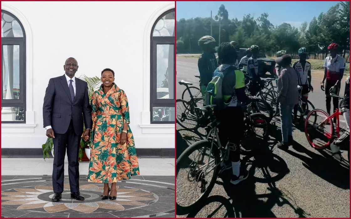 Mama Rachel Ruto's heartfelt encounter with Kenyan bikers goes viral