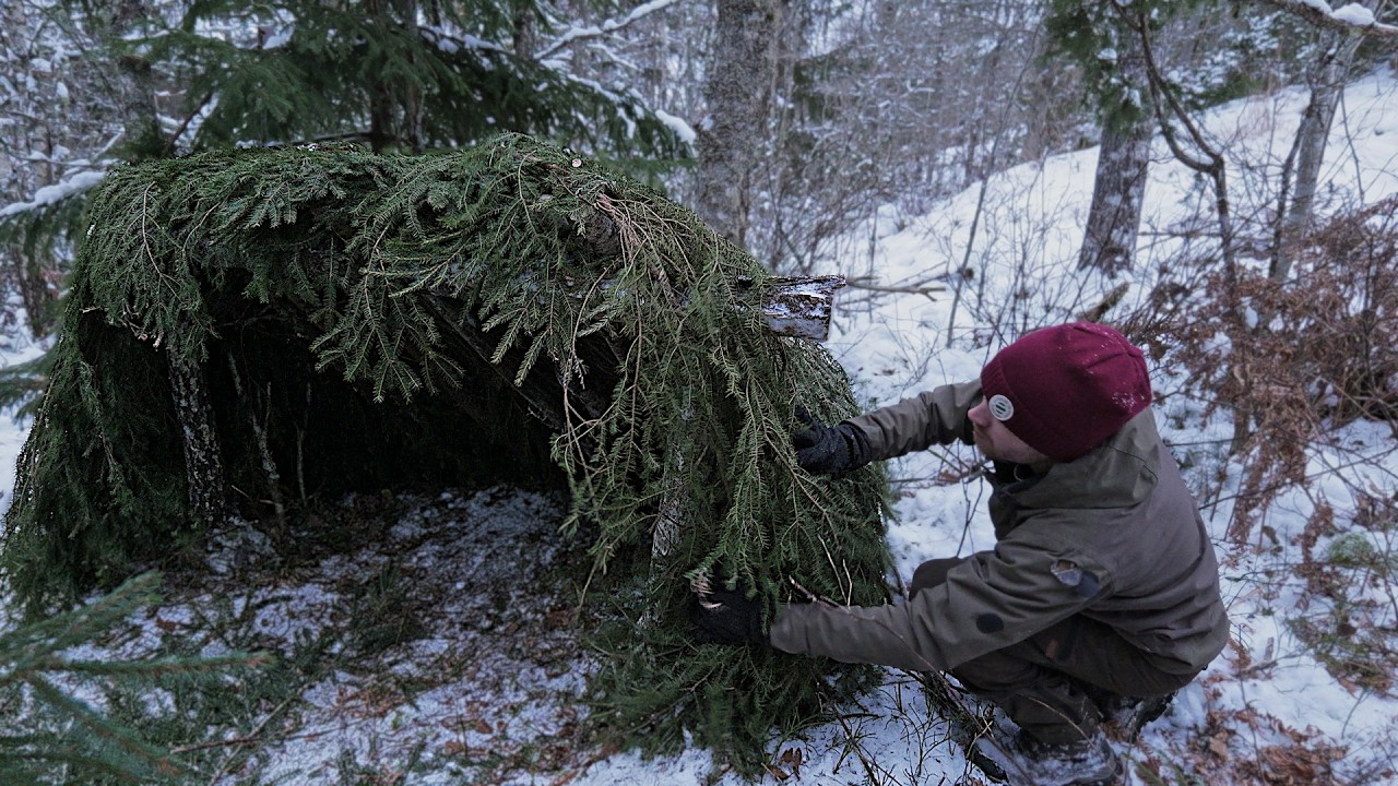 What it takes to survive a freezing night while winter camping