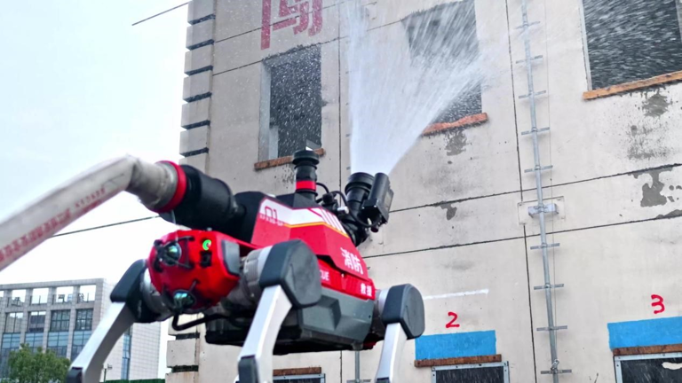 AI robot dogs take over dangerous firefighting missions too risky for ...