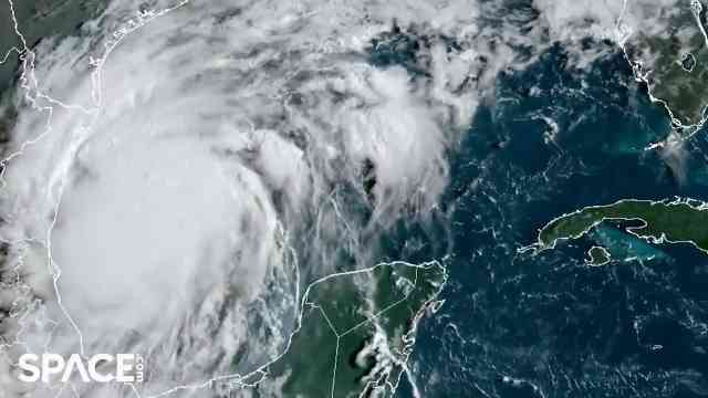 Time-lapse: Hurricane Francine’s path toward Louisiana