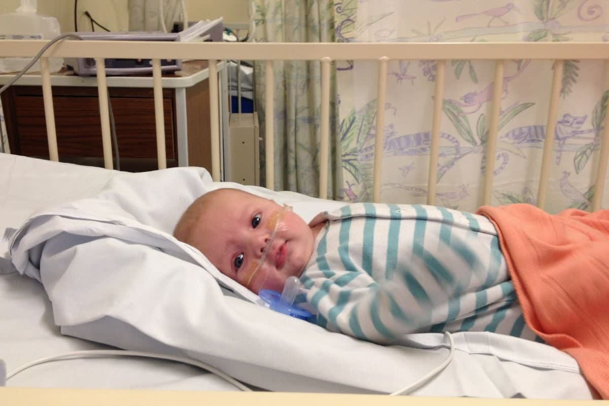 My baby was hospitalised at 5 weeks old – now I tell every pregnant ...