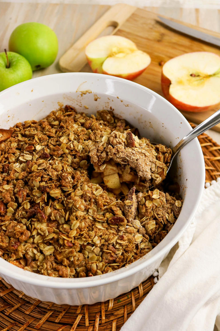 Low sugar apple crisp recipe