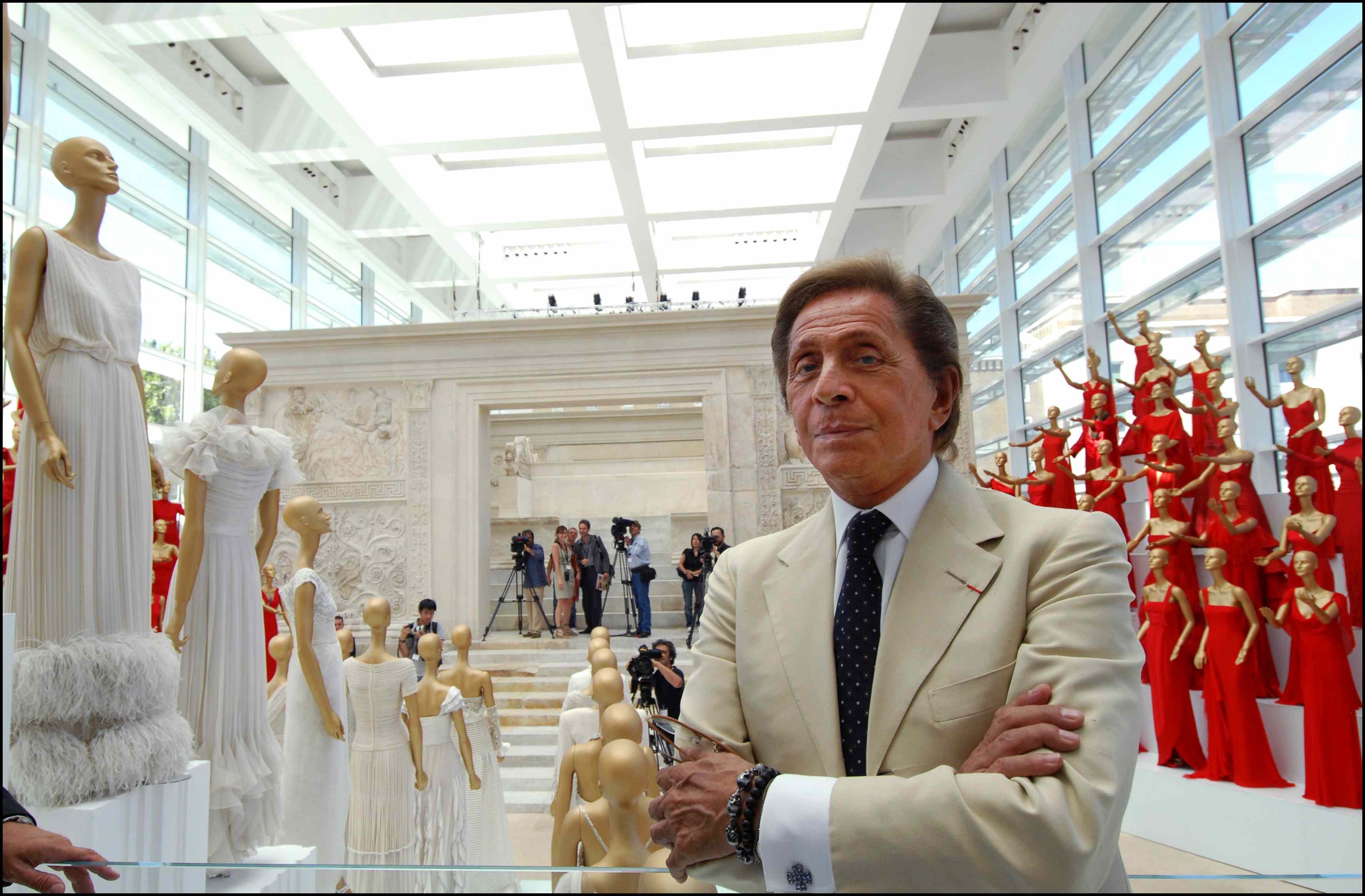 Valentino Garavani, legendary Italian designer and couturier, dies at 93