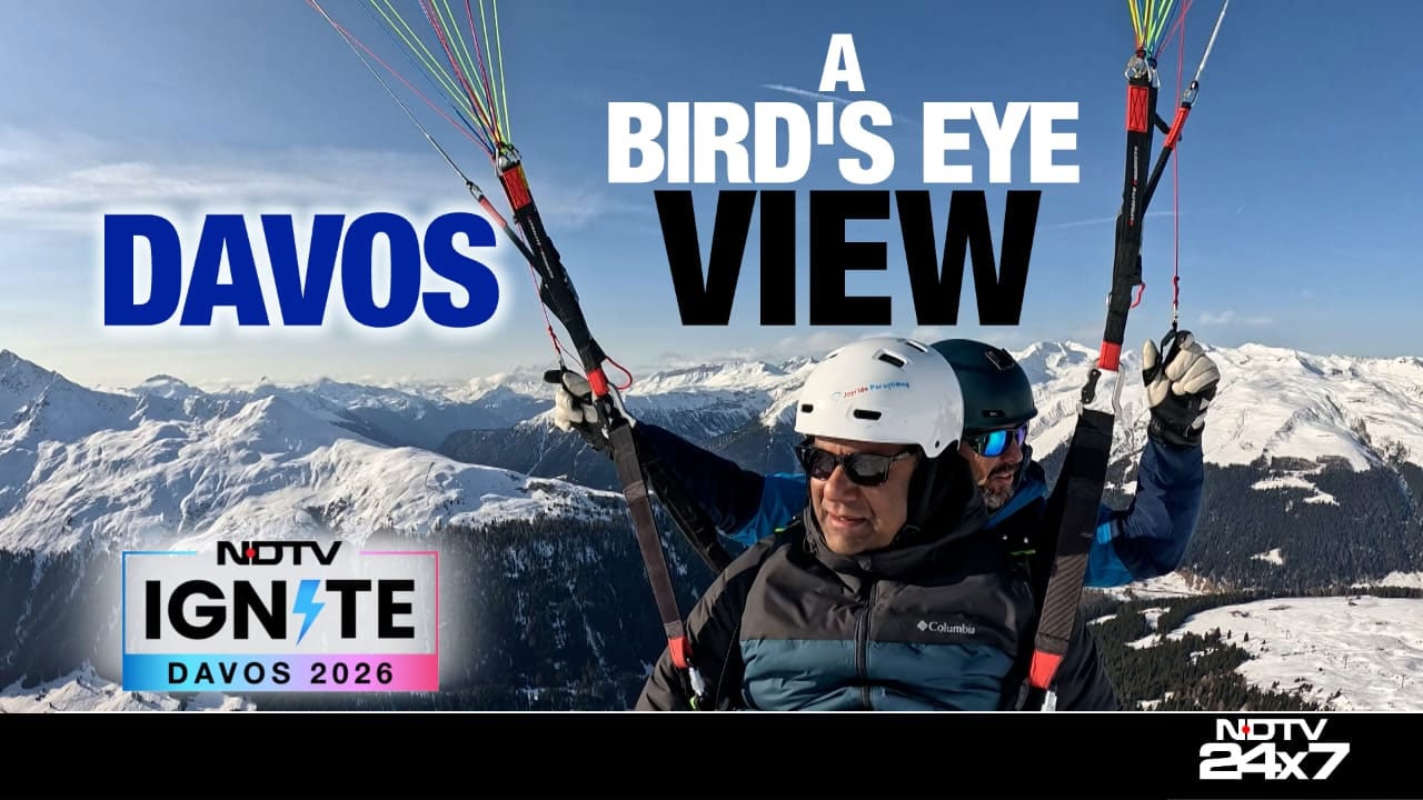 A bird's-eye view of Davos: NDTV at WEF 2026
