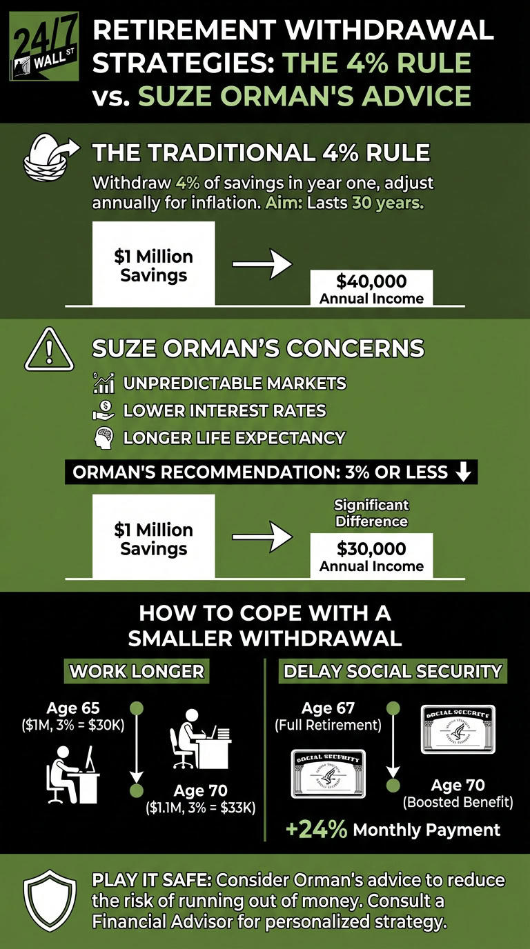 Suze Orman: Why the 4% rule no longer works for today’s retirees