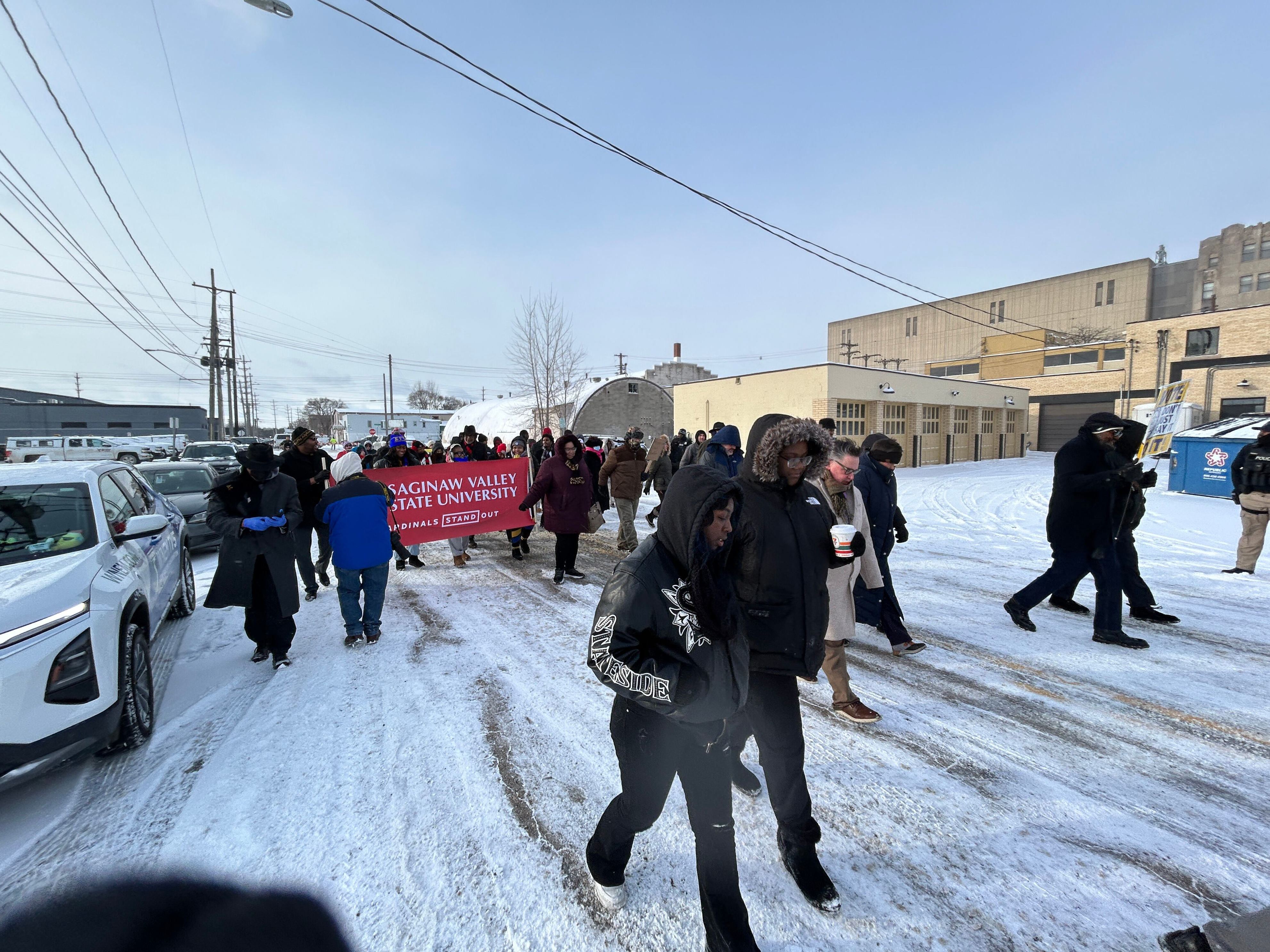 Saginaw marches for Dr. Martin Luther King Jr. Day