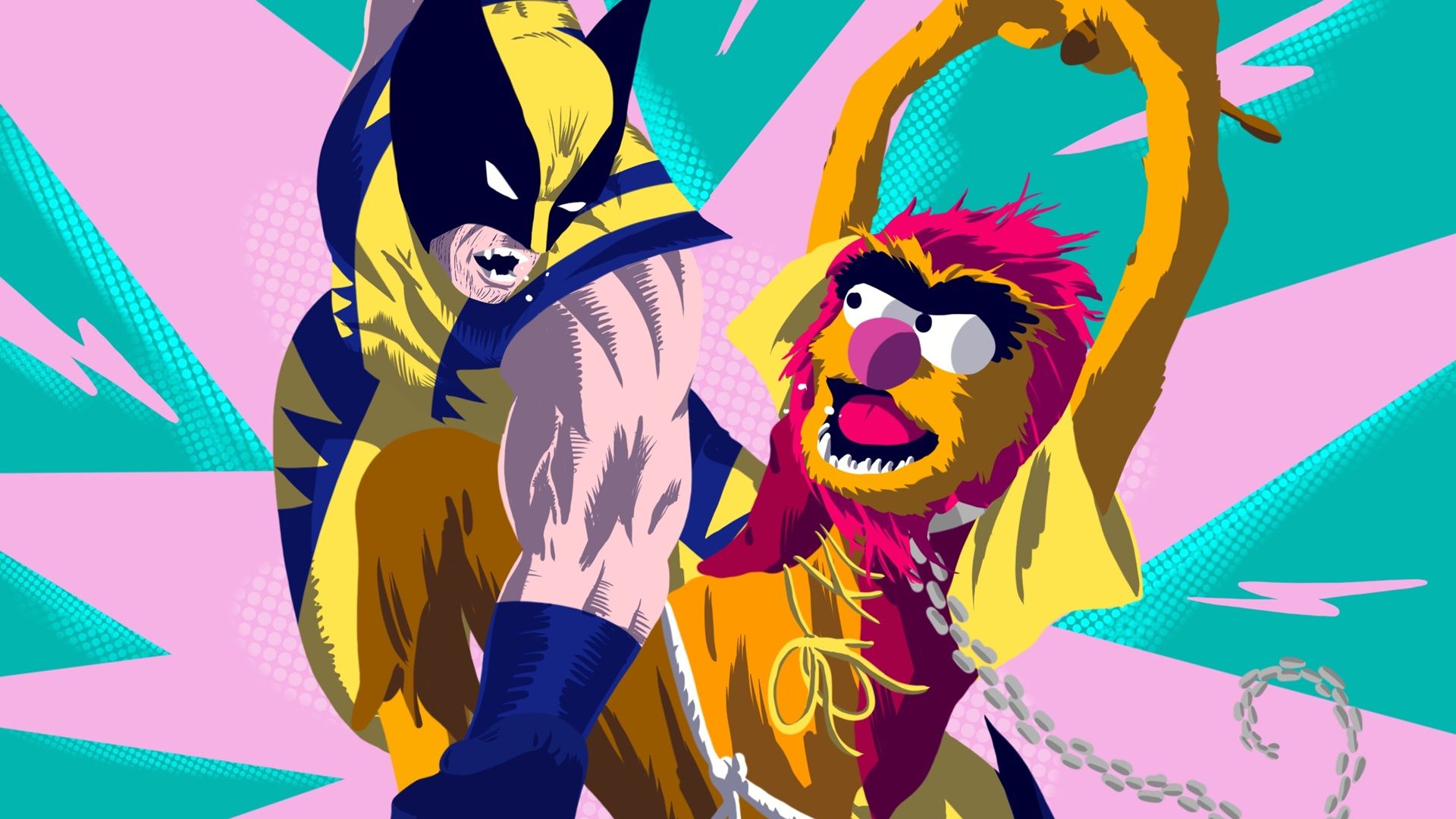 Muppets team-up with comic characters