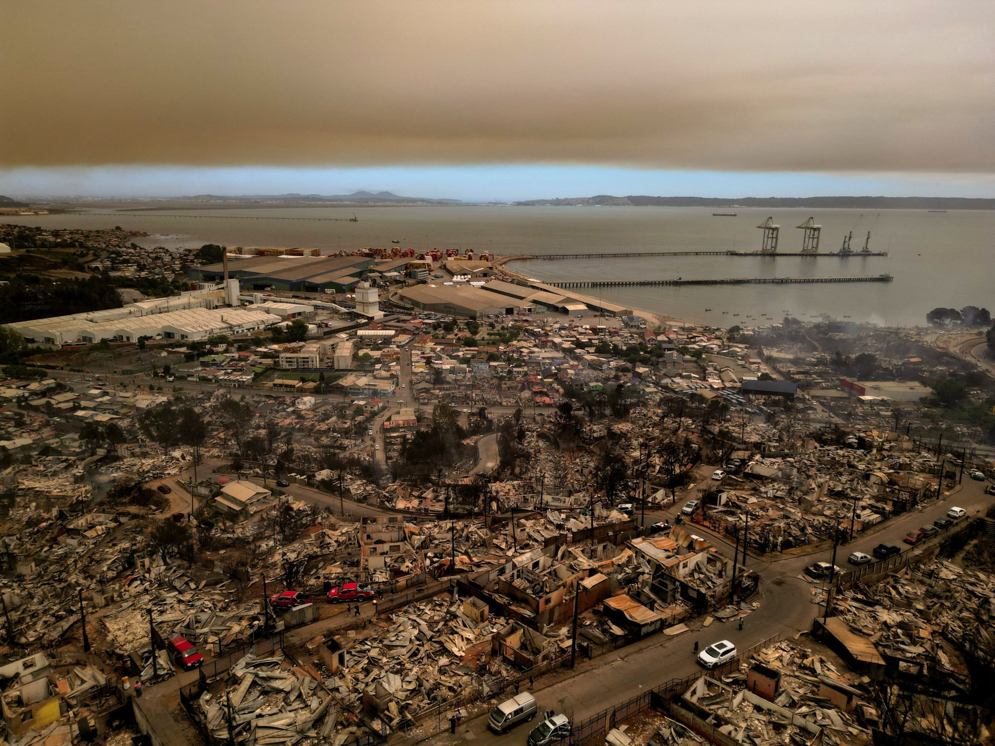 Chile declares catastrophe as wildfires rage and kill at least 18