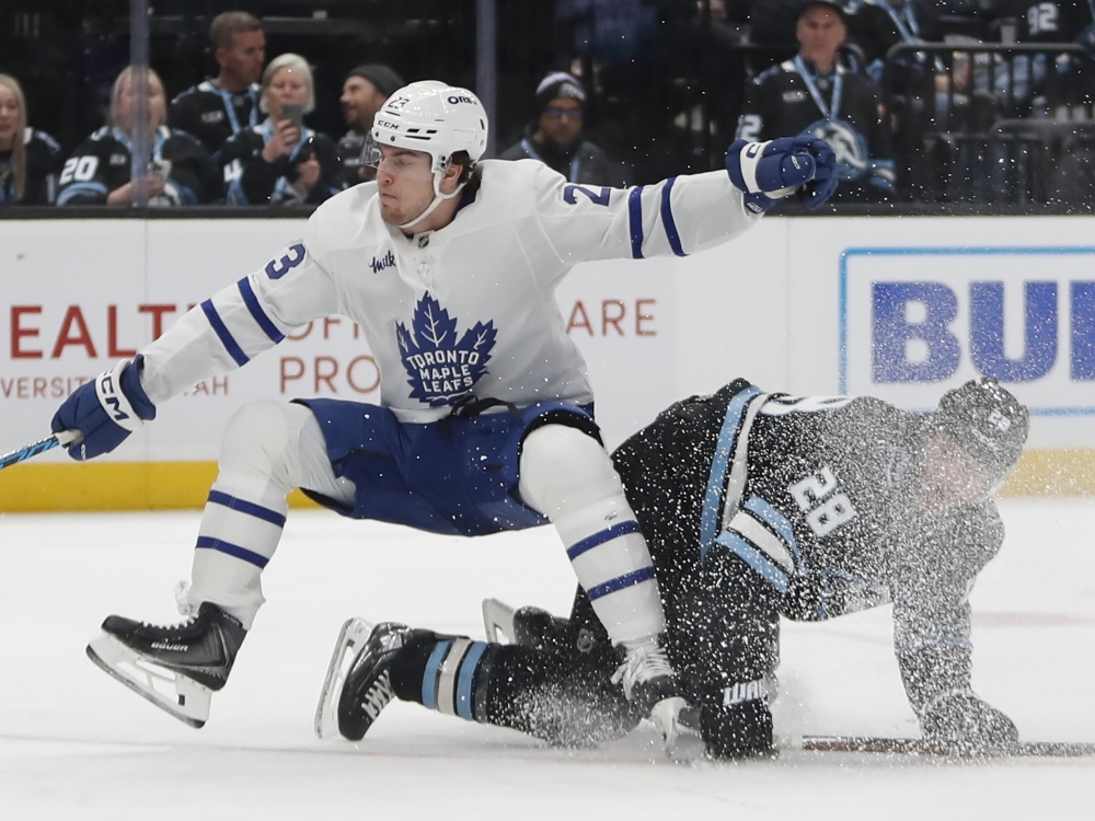 Maple Leafs’ Matthew Knies battling lingering injury ahead of five-game ...
