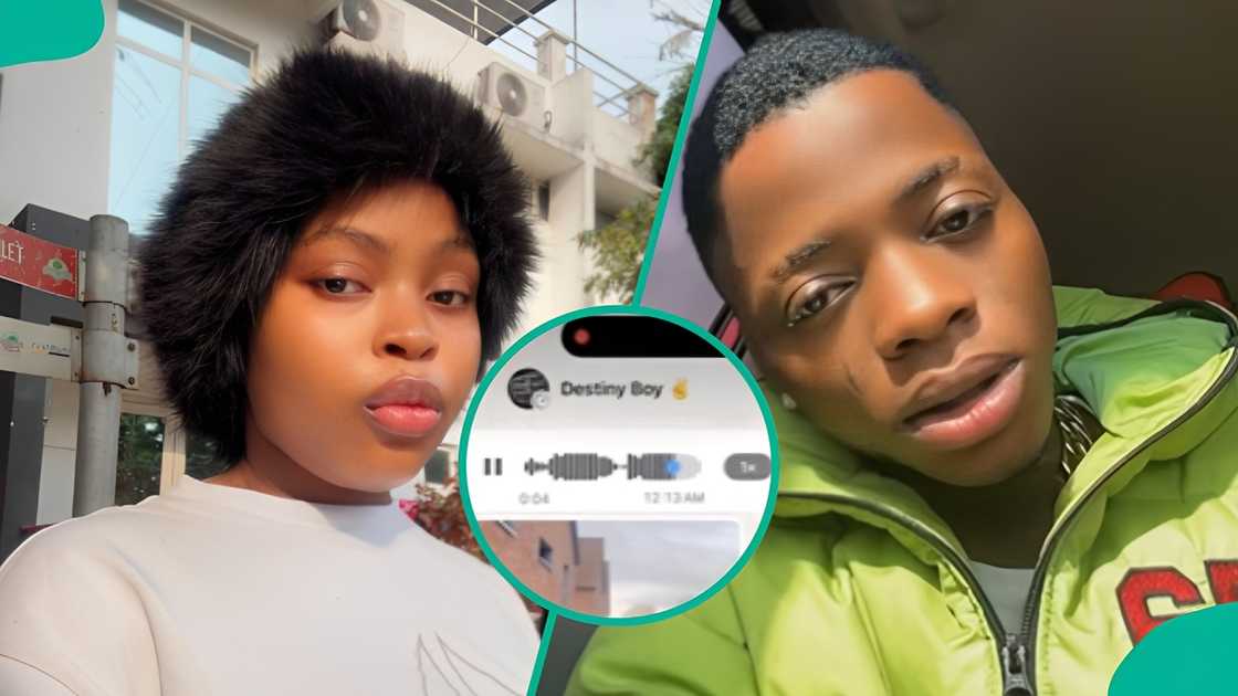 Destiny Boy’s female friend posts last voice note singer sent to her ...