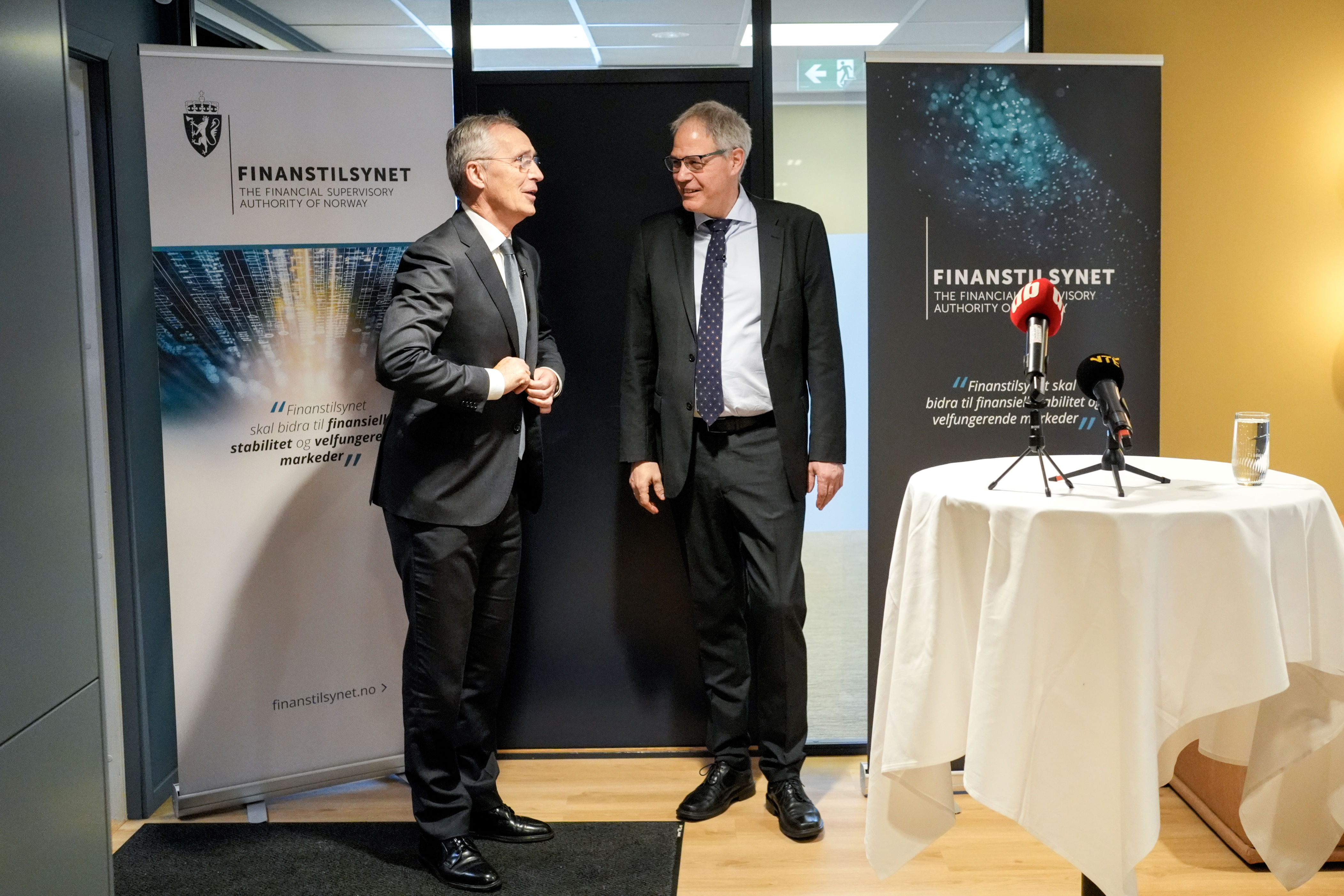 Finanstilsynets nye tjenestested på Hamar åpnet i dag