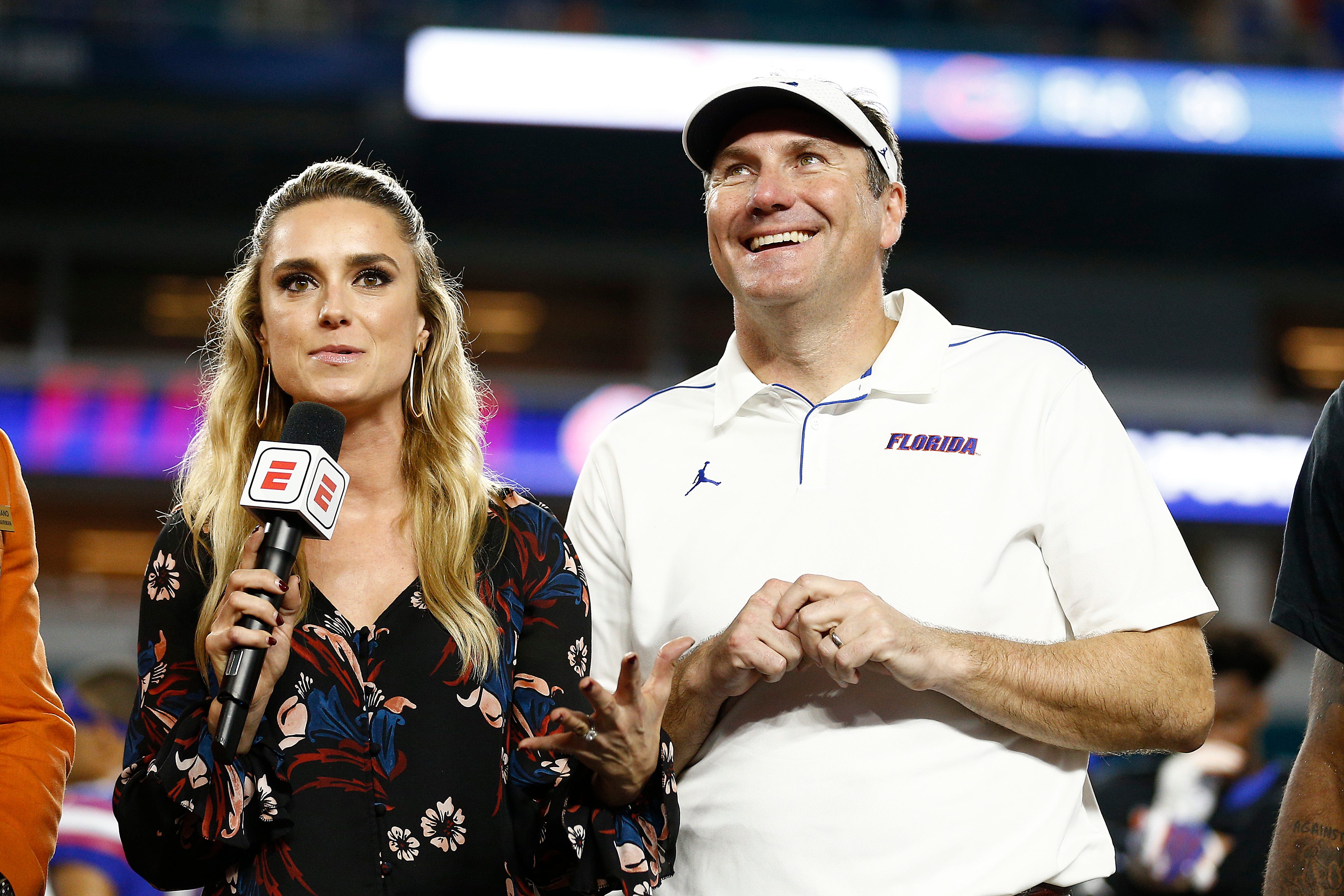 Best photos of ESPN college football sideline reporter Molly McGrath