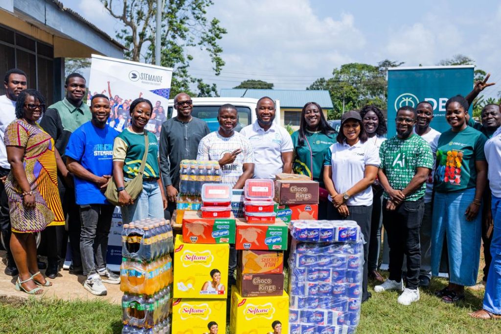 Staff of Development Bank Ghana gives back to communities