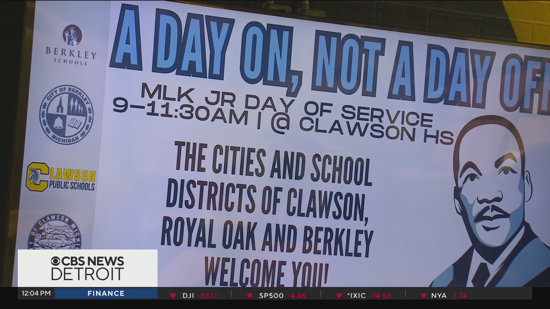 Clawson, Berkley and Royal Oak schools unite to celebrate Martin Luther ...