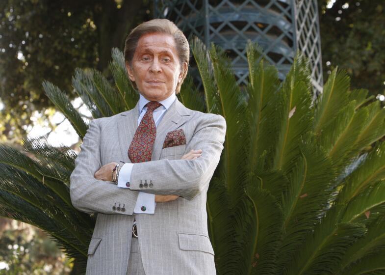 Valentino, fashion designer to the jet set, dies at 93