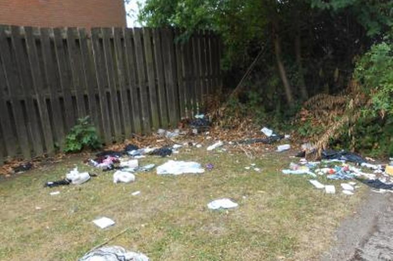 Court action taken after letters found in dumped rubbish in Wolverhampton