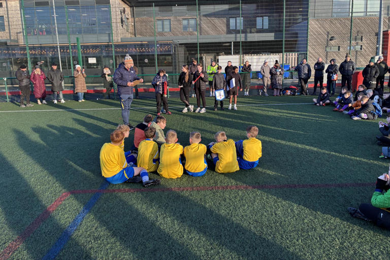 Lancaster school football team crowned champions of county