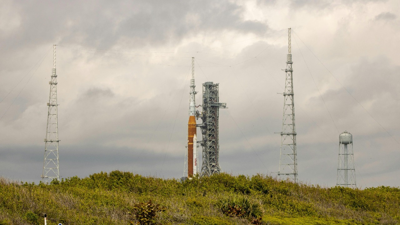 NASA’s giant Moon rocket rolls to the pad for epic Artemis II mission