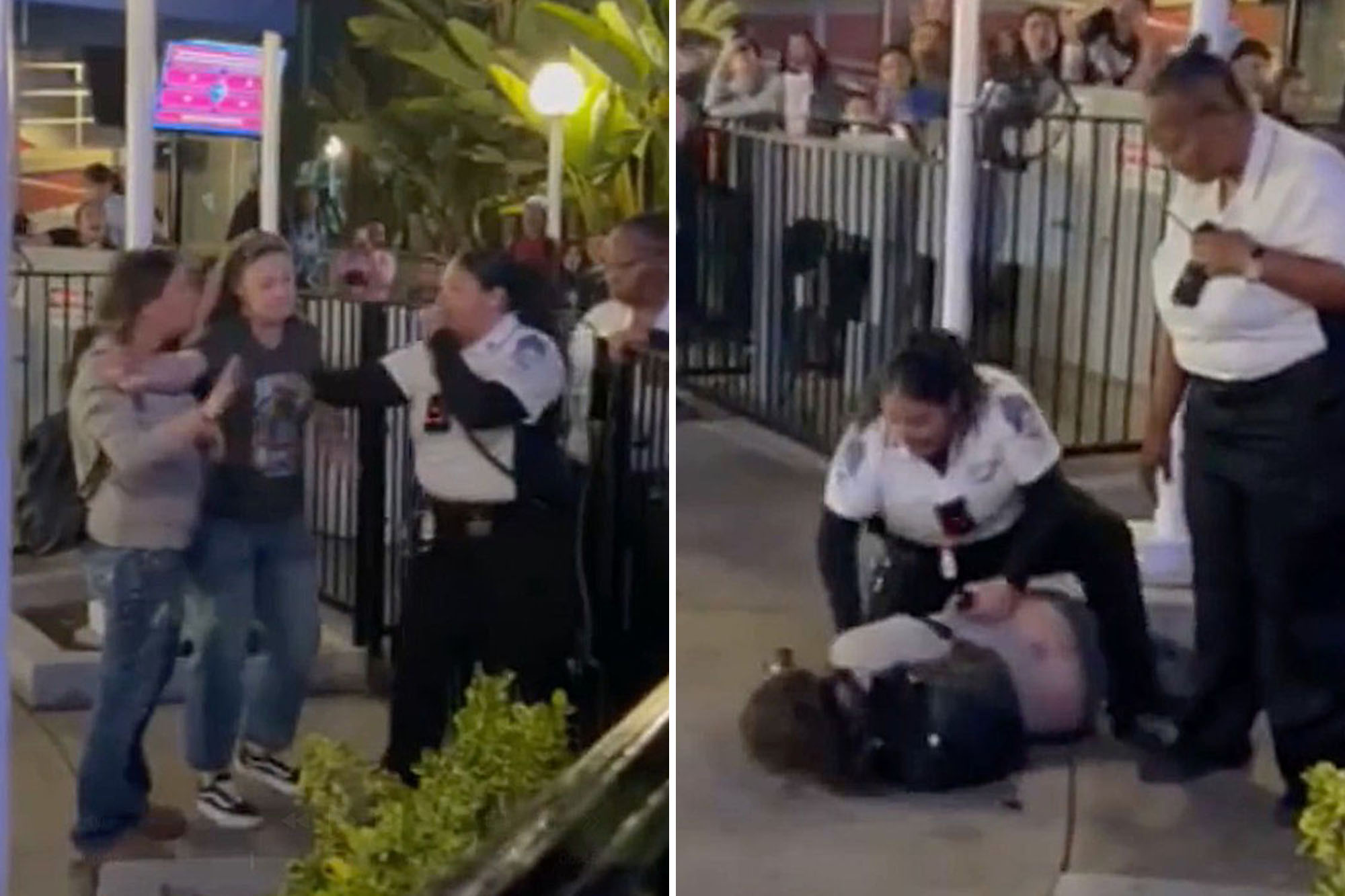 Knott’s Berry Farm line cutter tackled by no-nonsense female security ...