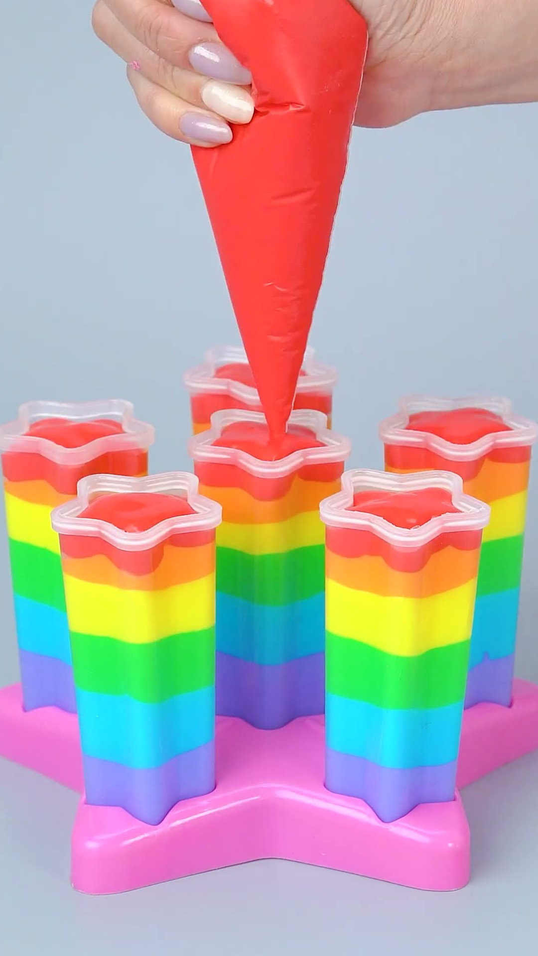 Rainbow jelly making instructions