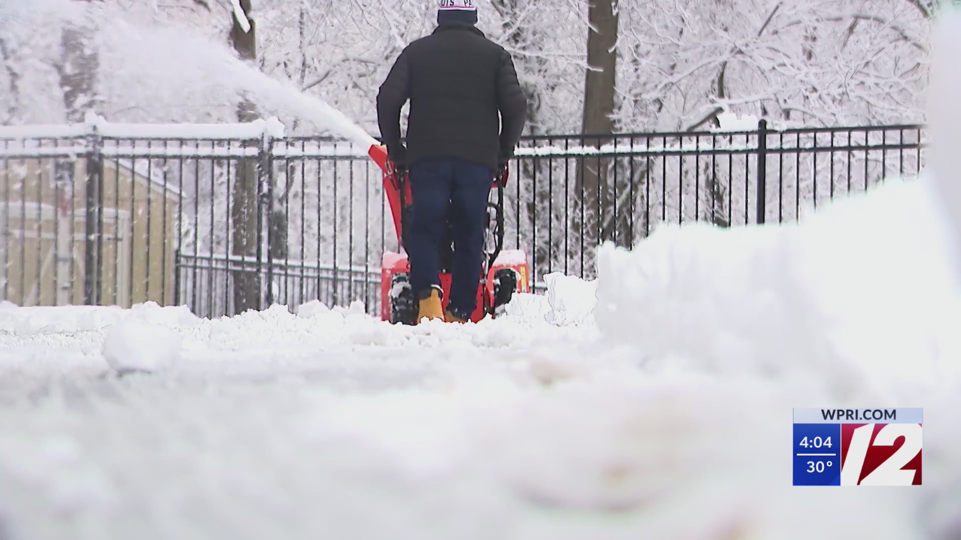 RI Energy continues to restore power to residents after snowstorm