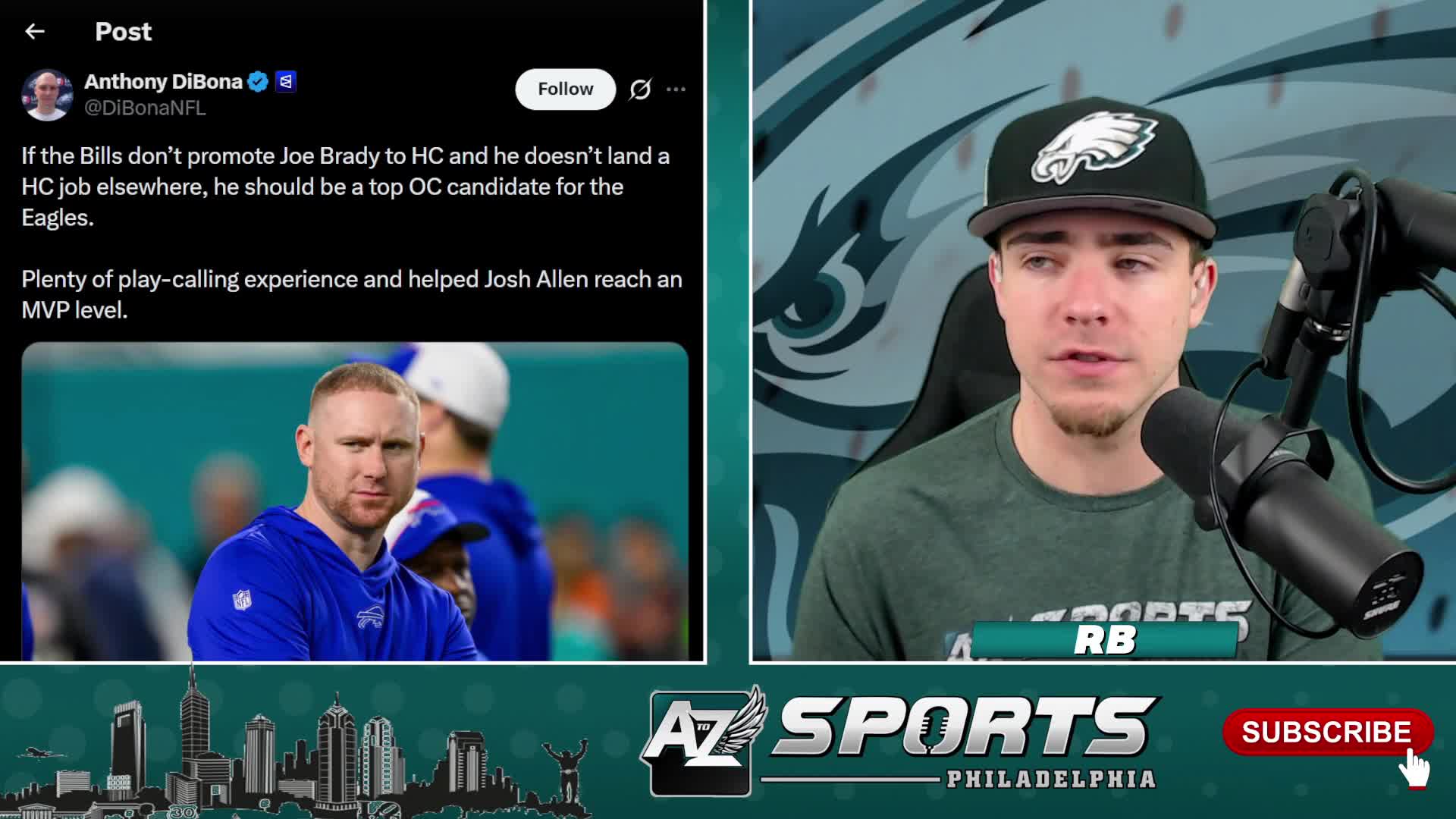 Should the Eagles hire Joe Brady as their next offensive coordinator?