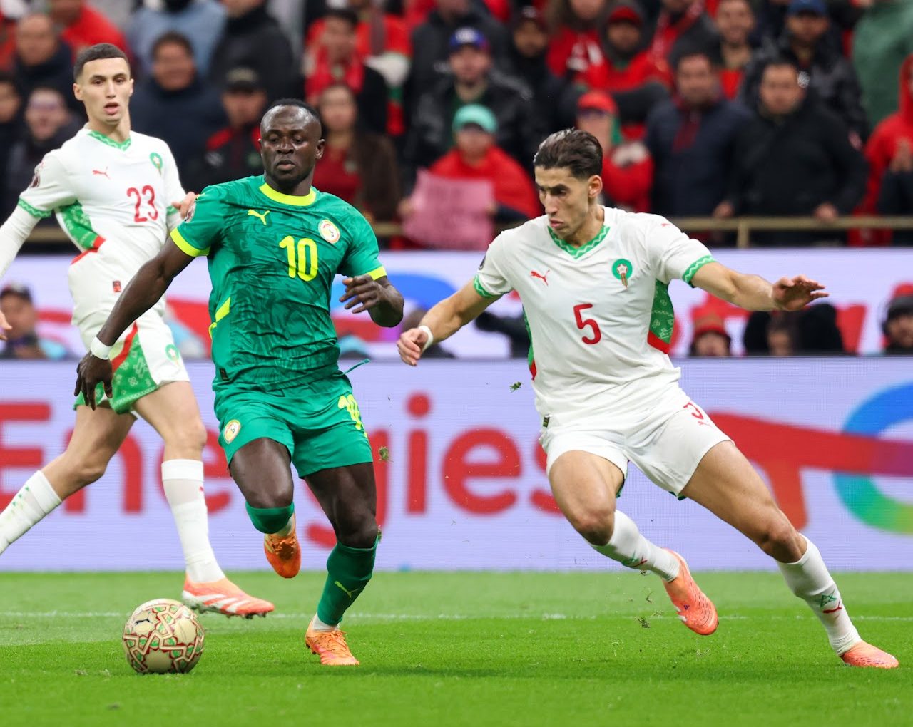 Watch: Moroccans in Senegal praying for missed penalty in fear for safety